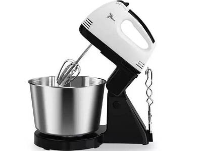 Стационарный миксер RAF R6652 с чашей и насадками (1000 Вт) / Тестомес ручной, цена: 1185.02 ...