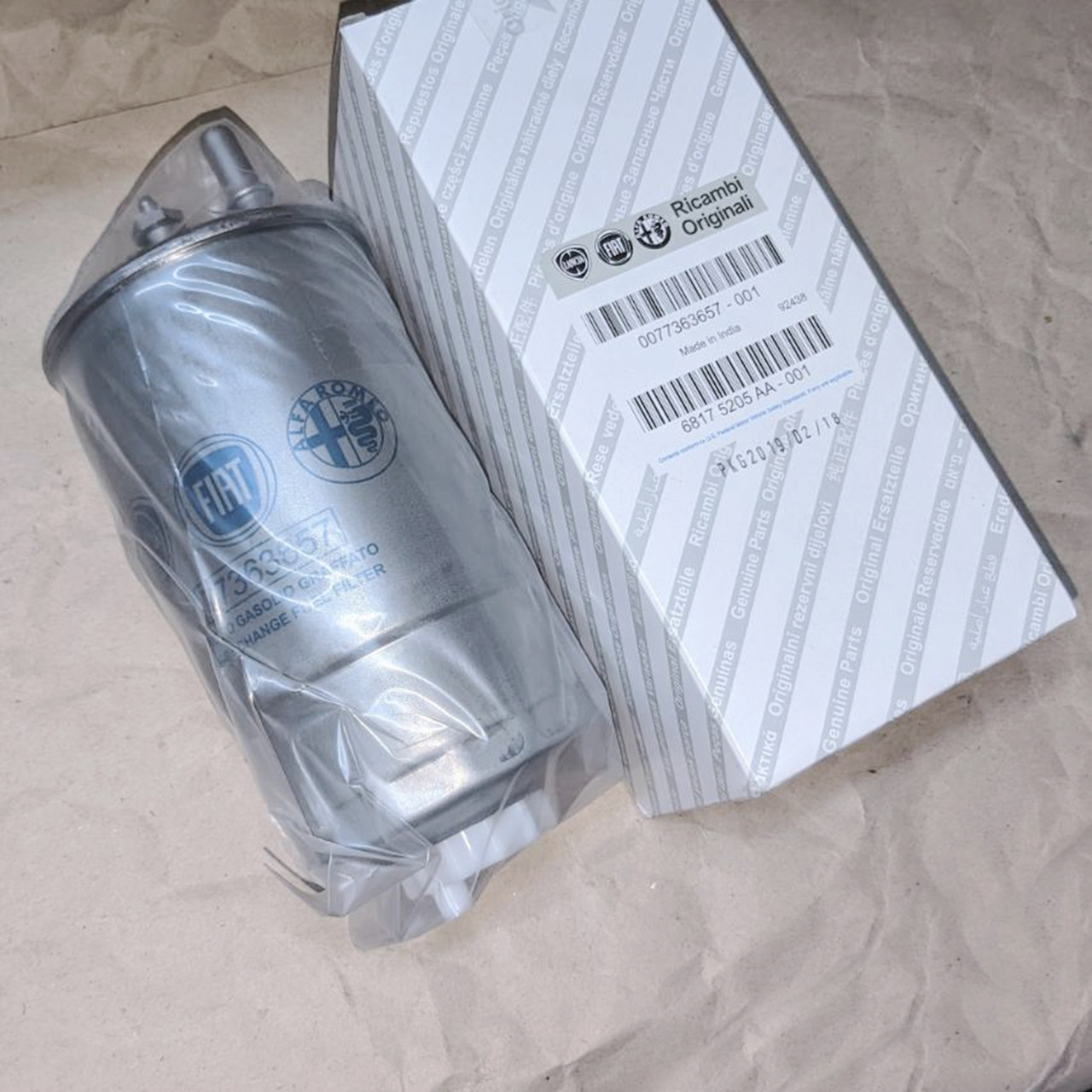 Паливний фільтр Alfa Romeo 159 Brera Spider Giulietta Mito Fiat Doblo ...