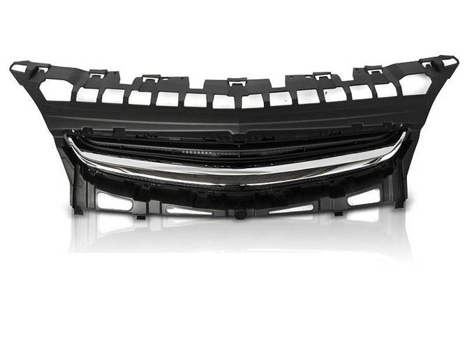 Решетка радиатора Opel Astra J 2012- без накладки 1320210 без эмб ...
