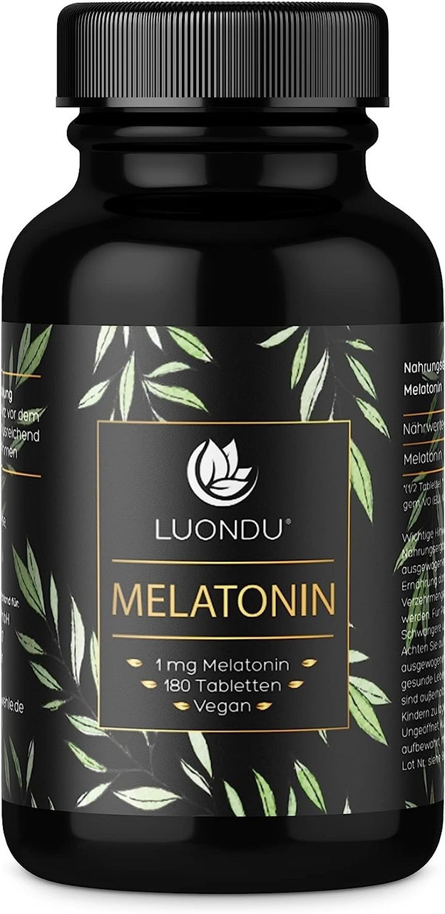 Мелатонін 0,5 мг Luondu® 180 таблеток, ціна: 1142.64 ₴, купити на Prom.ua