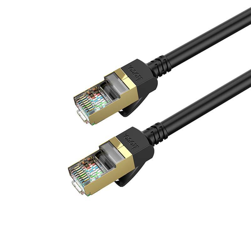 Кабель сетевой LAN RJ45 HOCO US02 Level pure copper gigabit, 3 м ...