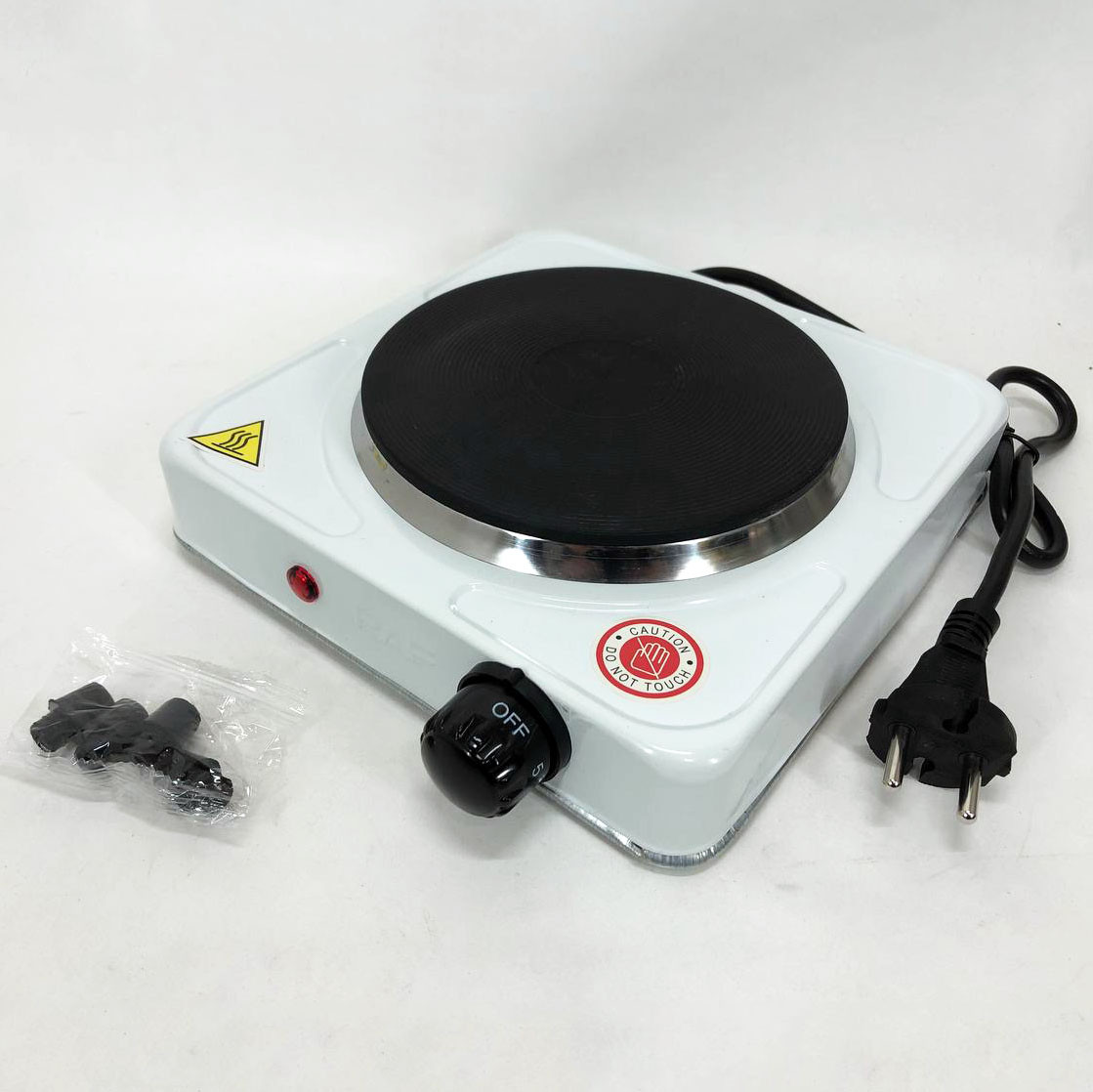 Переносная компактная электроплита RAF 8010A 1000 Вт | Плита домашняя | Настольная QY-226 ...