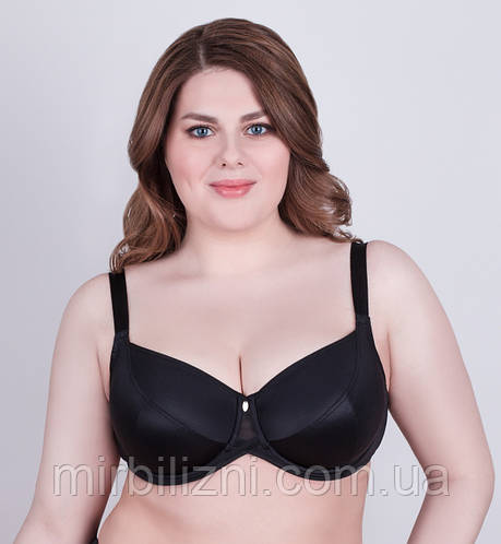 Бюстгальтер Milavitsa чёрный, арт.105910 (мягкая чашка, на косточках) (ID#2200487816), цена ...
