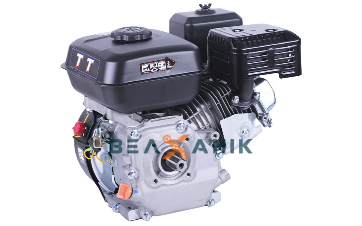 Двигун бензиновий 170F TТ ручний стартер 7 к.с. (під шліц 25 мм), ціна: 4704 ₴, купити на Prom.ua