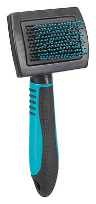 Пуходерка мягкая Trixie для ухода за шерстью и подшёрстком у собак 12 х ...