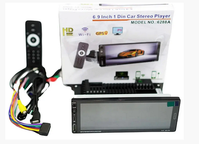 Универсальная магнитола Pioneer 6.9" AHD, 1DIN Android-13(4+64GB) With ...