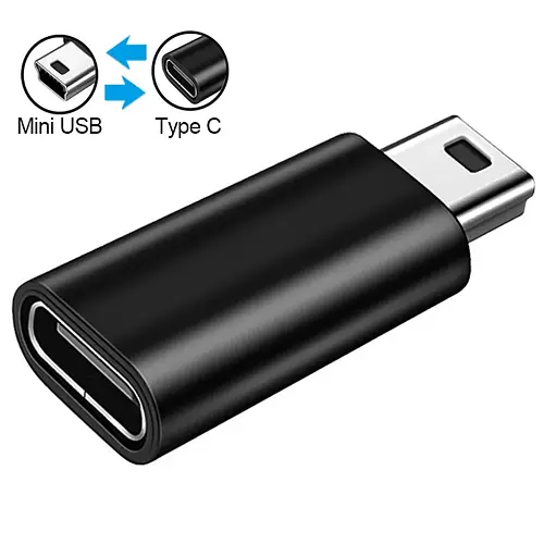 Переходник адаптер Type-C мама - Mini USB папа. TypeC to Mini USB ...