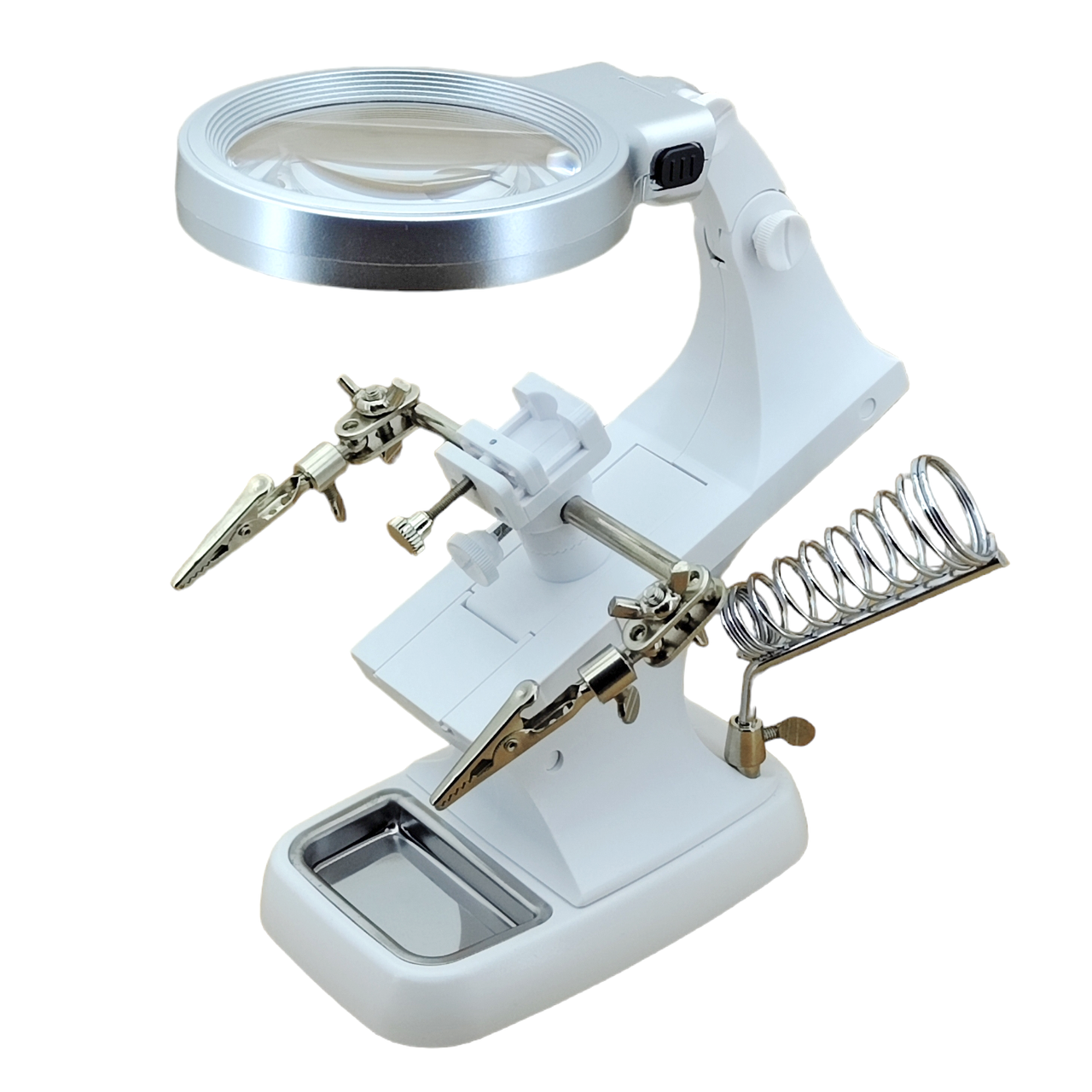 Тримач третя рука TH-7023B з LED-підсвіткою, 3X 75 мм + 4.5 х 22 мм ...