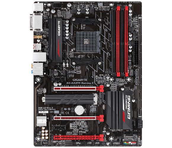 Материнская плата Gigabyte GA-AX370-Gaming 3 Socket AM4 (GA-AX370 ...