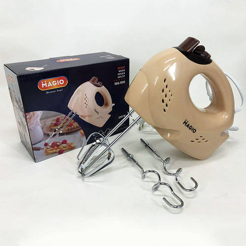 Миксер MAGIO MG-950, двухвенчиковый миксер, хороший миксер, лучший ручной миксер, ручной миксер ...