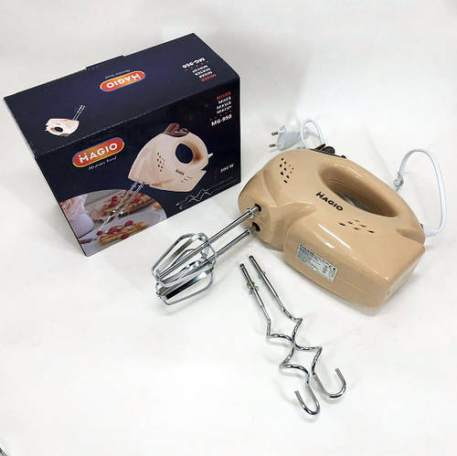 Миксер MAGIO MG-950, двухвенчиковый миксер, хороший миксер, лучший ручной миксер, ручной миксер ...