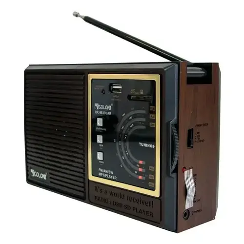 Радиоприемник аккумуляторный Golon RX-9933UAR, USB, SD проигрыватель ...