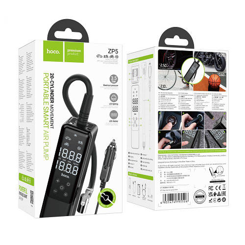 Автомобільний Компресор Hoco ZP5 (ID#2201802021), цена: 1487.74 ₴, купить на Prom.ua