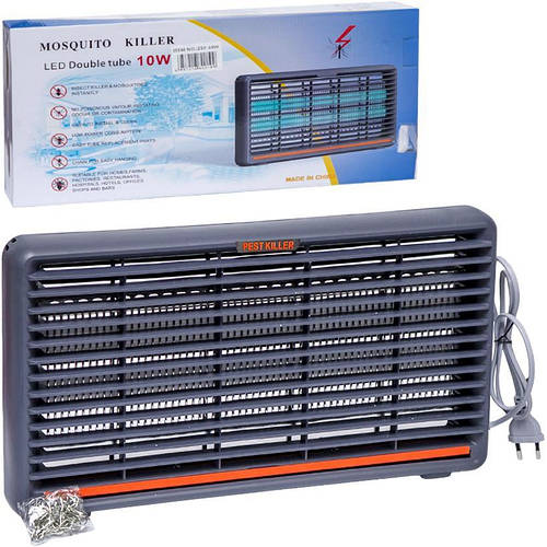 Електро мухоловка, антимоскітна лампа для знищення комах 10W Працює від ...