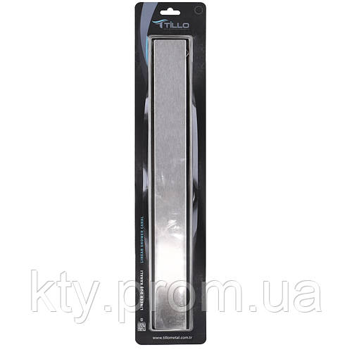 Душовий лоток Tillo TM101-40 40 см, із сухим затвором під плитку (ID ...