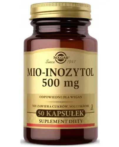 Витамины мио-инозитол, Солгар, Solgar Mio-Inozytol, 50 капсул (ID ...