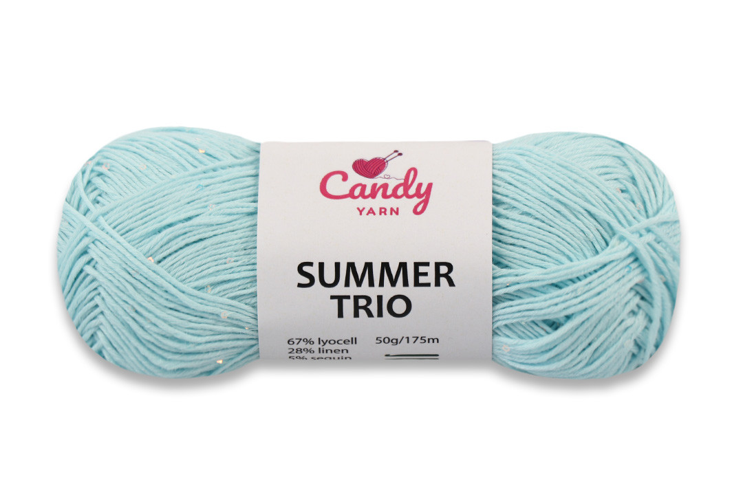 Candy-Yarn Summer Trio, Небесний No6 - купити інтернет-магазин товарів для рукоділля Україна ...