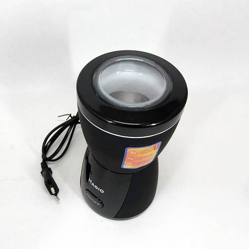 RYI Кофемолка MAGIO MG-205, Кофемолка бытовая электрическая, Портативная кофемолка, Измельчитель ...