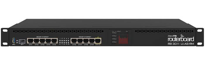 Маршрутизатор Mikrotik RB3011UiAS-RM RouterBOARD with Dual core 1.4GHz ...
