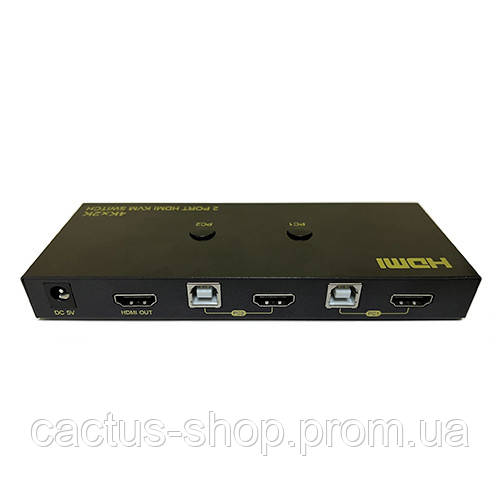 KVM свіч перемикач, 2 порти, HDMI USB, кнопка ДК l (ID#2203868938), ціна: 898 ₴, купити на Prom.ua