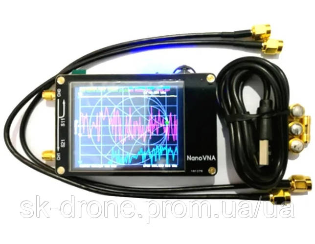 Векторний аналізатор NanoVna 2.8 touch LCD Vector network analyzer 50kHz-300MHz (ID#2425750002 ...