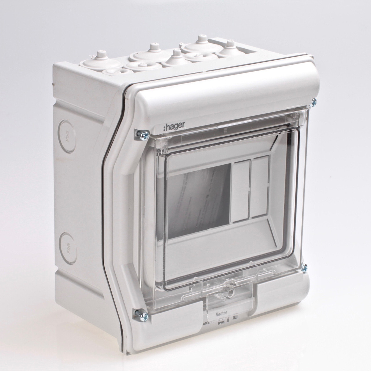 Розподільний щиток 6 модулів VECTOR IP65 Hager, VE106D: продаж, ціна у ...