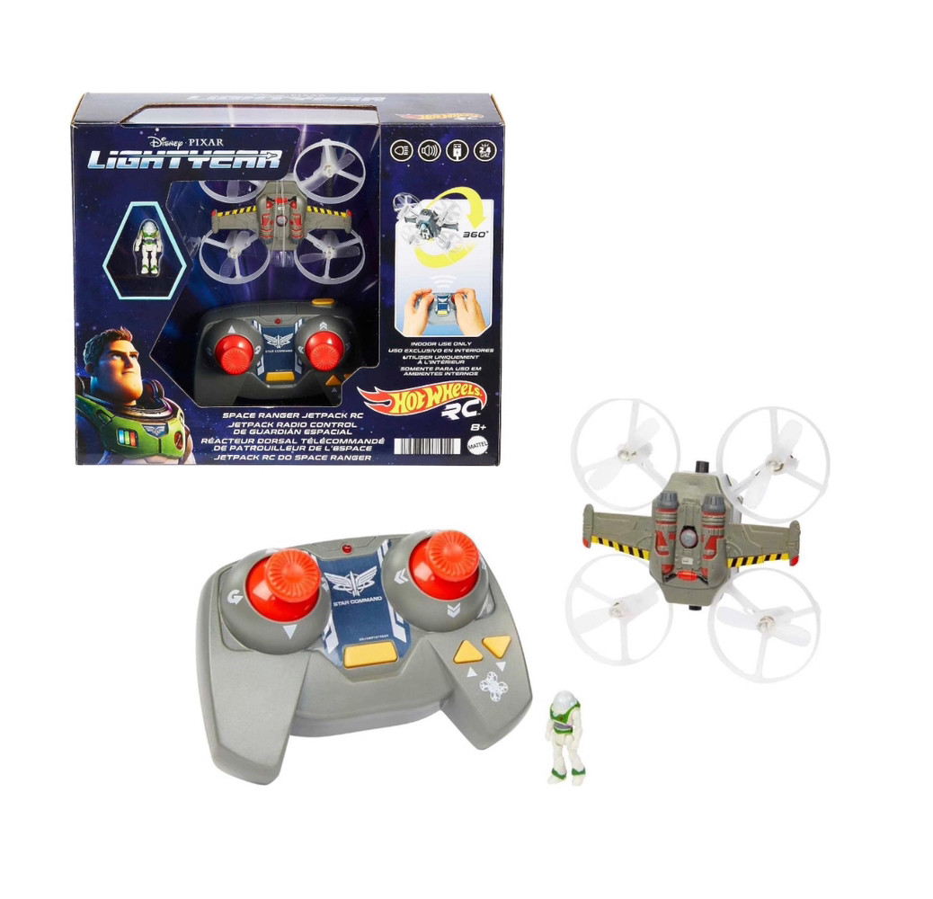 Дрон квадрокоптер Hot Wheels RC Space Ranger Jetpack, Buzz Lightyear ...