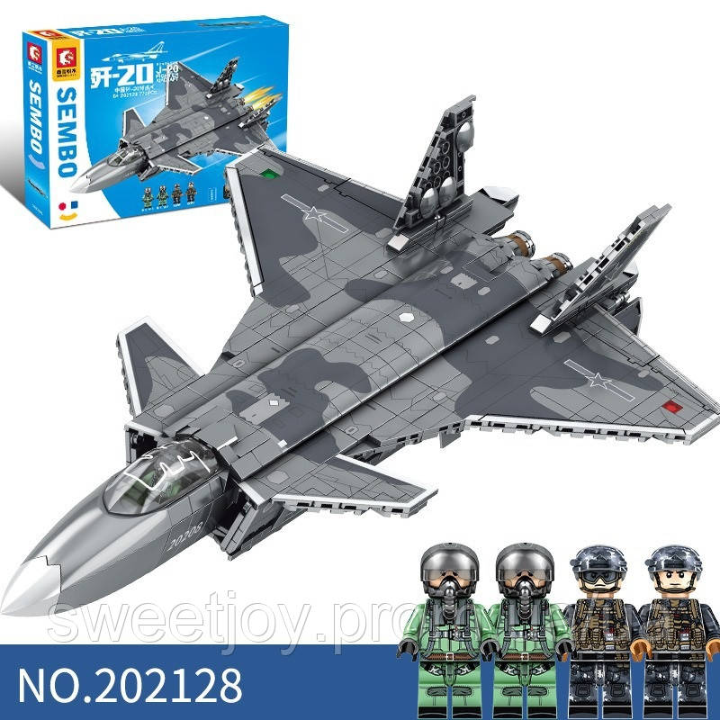 Конструктор винищувач Sembo Block 202128, 775 деталей (ID ...