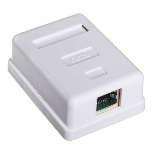 Розетки Ritar Utp 8p8c Rj45 1 порт Cat 6 накладная белая Q300 Id 2206640222 цена 144