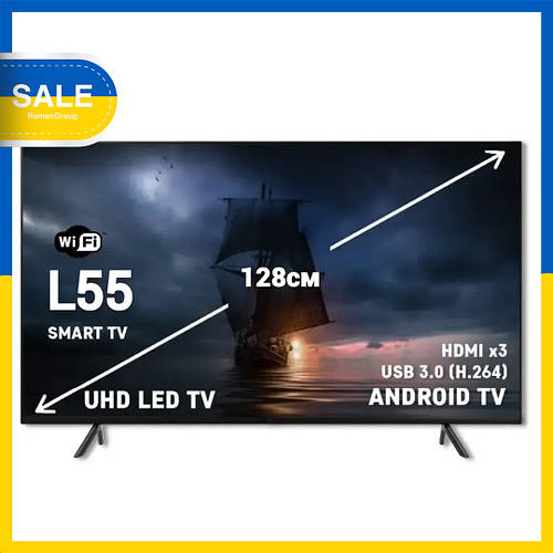 HT Телевизор LED L5550 Дюймов 128 см T2/2K (ID#2207243419), цена: 16843 ...