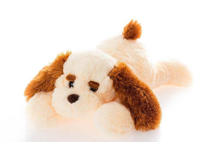 Мягкая игрушка Alina Toys собака Тузик 65 см персиковый 5784666ALN ...