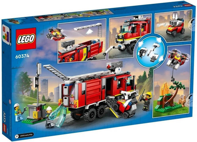 Конструктор LEGO City Пожарная машина 60374, Land of Toys (ID ...