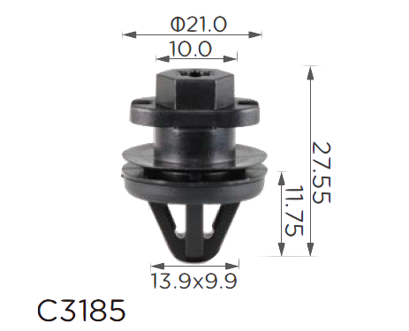 Крепление карты двери Volkswagen, Audi, Seat, Skoda (3AA-868-243-A ...