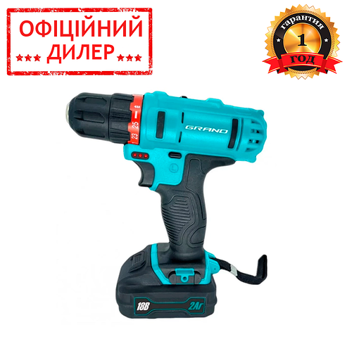 Шуруповерт GRAND TLT ТАК-18/10Li, ціна: 1600 ₴, купити на Prom.ua