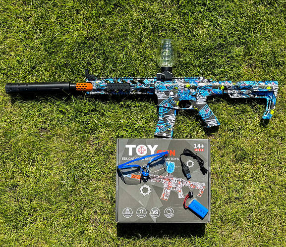 Игрушечный автомат M4A1 G5136 стреляющий шариками орбиз, Гель бластер ...