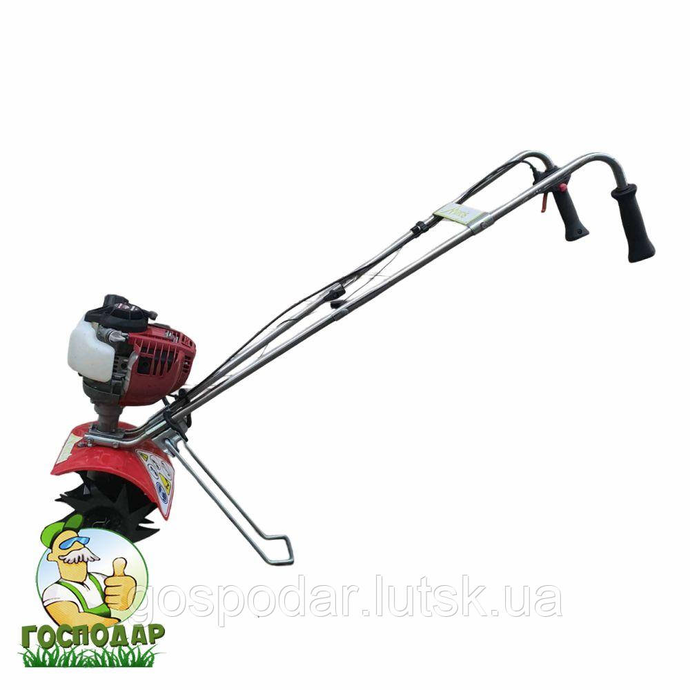 Мотокультиватор бензиновый Mantis Honda с дополнительными колесами ...