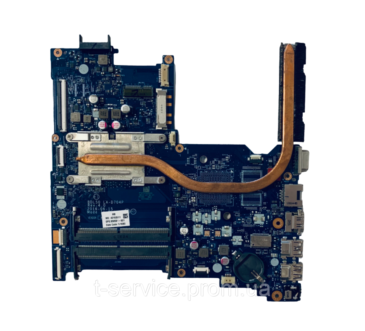 Материнская плата для ноутбука HP 250 G5 (LA-D704P ) (ID#2208259232 ...
