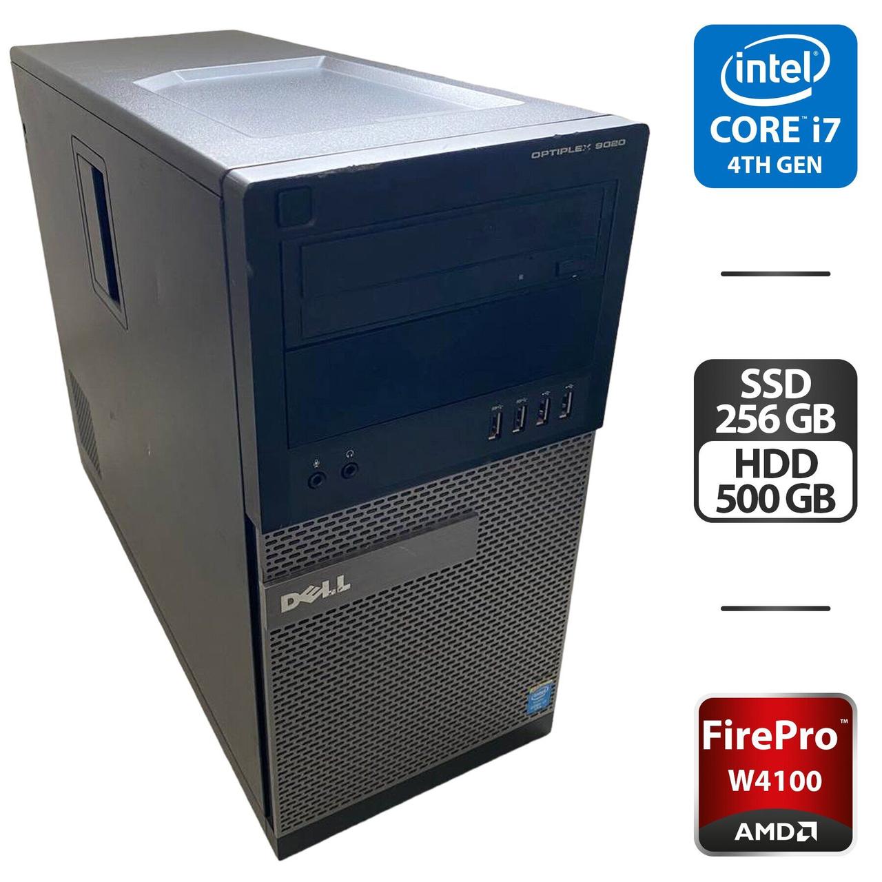 Компьютер Dell OptiPlex 9020 Tower / Intel Core i7-4790 (4 (8) ядра по ...