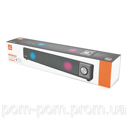 Колонка Kisonli LED-909 Bluetooth 5.0, 2х5W, 1200mAh, USB/TF/BT/FM/AUX ...