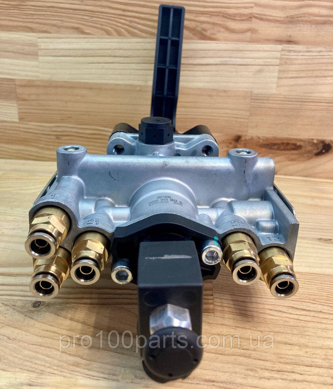 Клапан пневматической подвески подъема опускания прицепа кран клапан ...