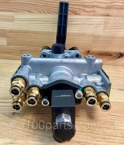 Клапан пневматической подвески подъема опускания прицепа кран клапан ...