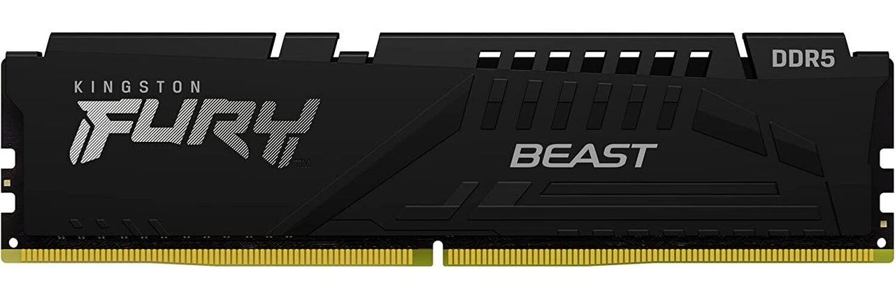 Пам'ять ПК Kingston DDR5 8GB 6000 FURY Beast Black (ID#2209761281), ціна: 1679 ₴, купити на Prom.ua