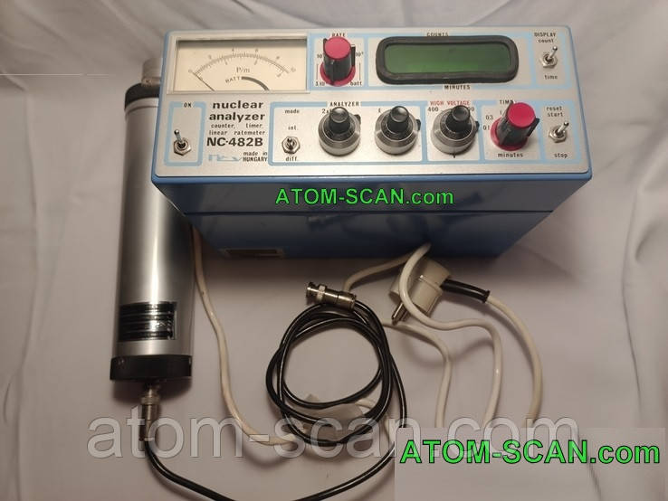 Радіометр Nuclear analyzer NC-482B Сцинтиляційний Дозиметр радиометр ...