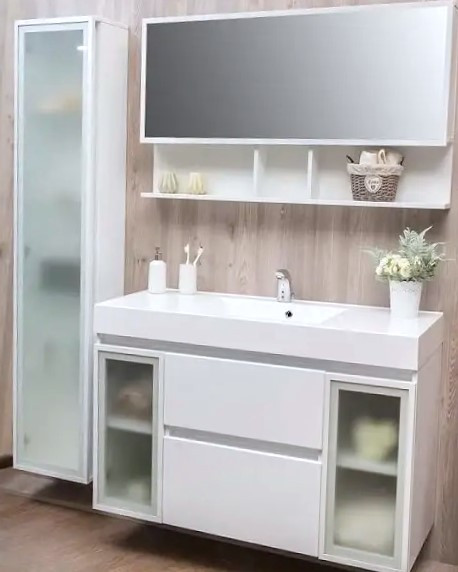 Комплект мебели для ванной комнаты 120 см Barbados 3 Fancy Marble ...