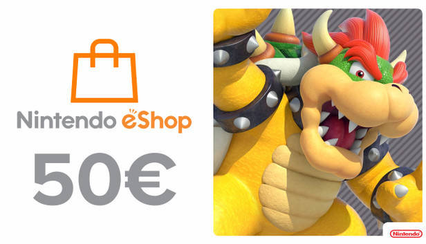 Nintendo eShop Card - 50 EUR (Europe) (ID#2378346679), цена: 2399 ...