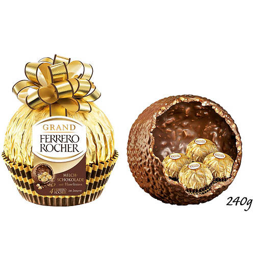 Grand Ferrero Rocher Milch Schokolad 240g (ID#2210730719), цена: 874 ...