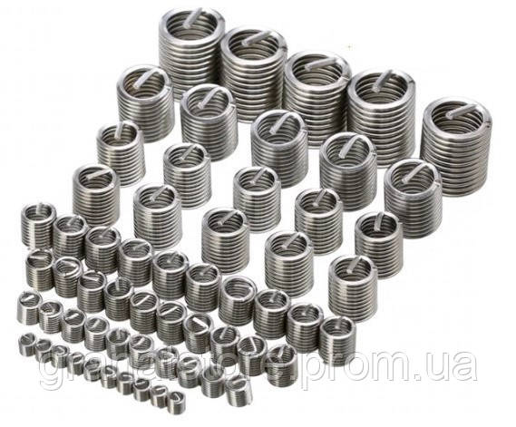 Набор из 60 резьбовых вставок ввертышей M3-M12 для восстановления резьбы n (ID#2211165616), цена ...