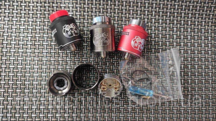Дрип-атомайзер Hellvape Drop Dead RDA 24мм.clone (ID#2211258555), цена ...