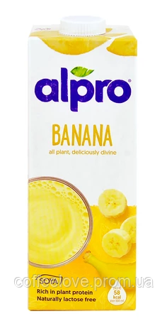 Alpro молоко растительное банановое 1,8% (ID#2211753686), цена: 160 ...