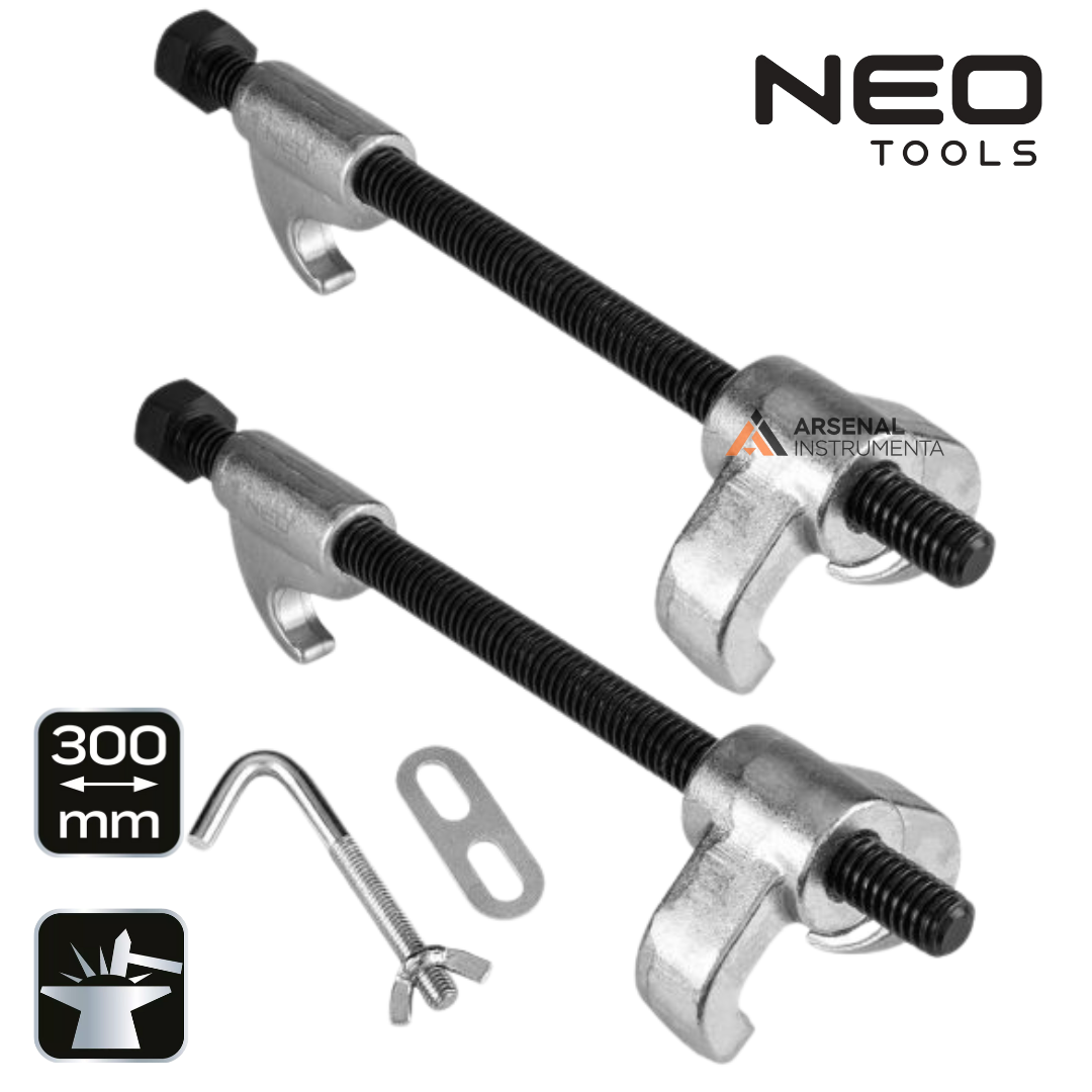 Купити Знімач пружин 300 мм набір 2 шт Neo Tools 11 808 у Чернівцях від компанії АРСЕНАЛ